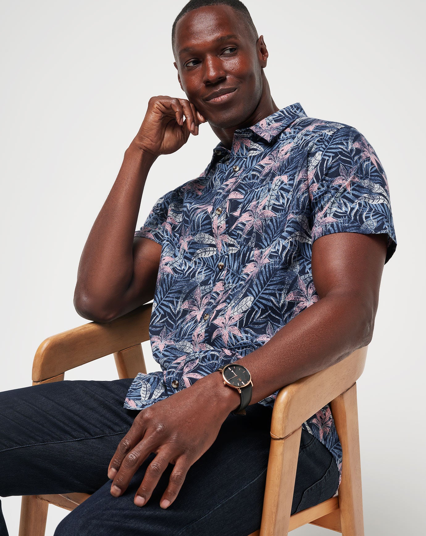 Shoot The Channel Button-Up & TravisMathew