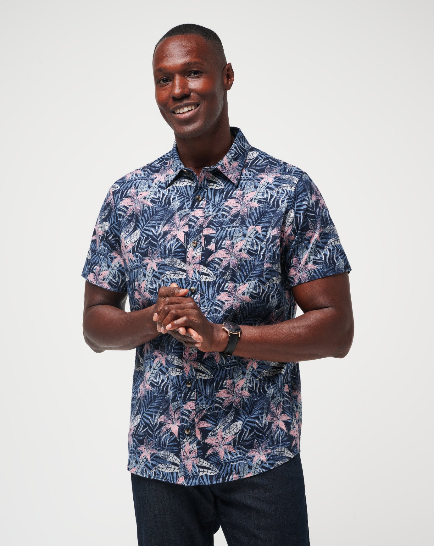 Shoot The Channel Button-Up & TravisMathew